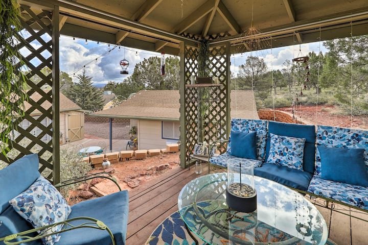 Gazebo & Fire Pit: Pet-friendly Payson Home! - Payson, AZ