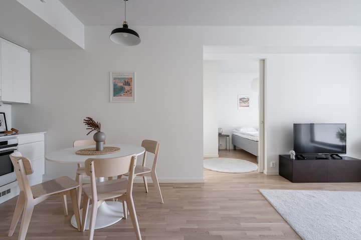 Stylish New 1br Home With Sauna, Hosts 4 Guests - Tampere