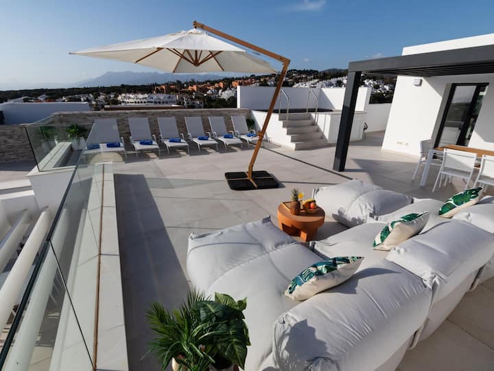 Duplex De Luxe à Marbella Avec Piscine Privée - Marbella