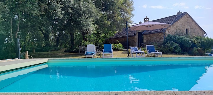 Maison De Vacances Avec Piscine - Carsac-Aillac