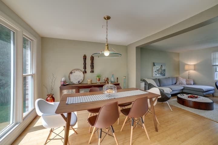 15 Mi To Pittsburgh: Wfh-friendly Home W/ Deck - 몬로빌