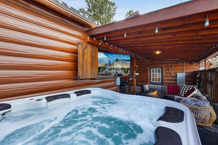 *Hot Tub*cold Plunge*sauna Peak To Peak Retreat - Nederland, CO