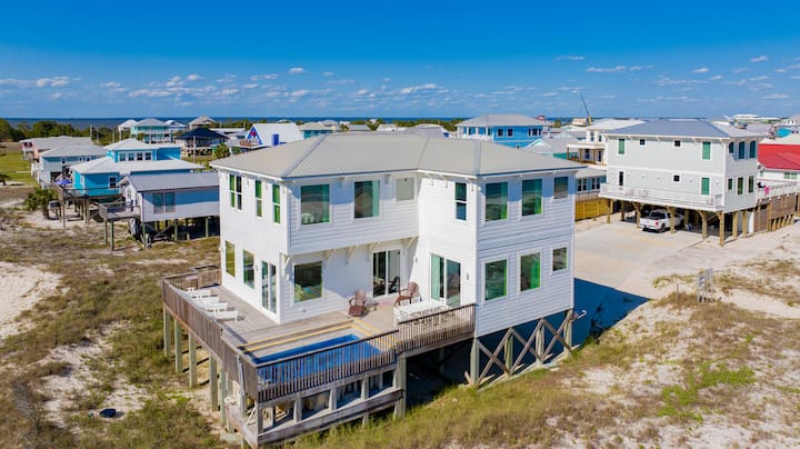 No Shoes Private Pool Gulf Front - Alabama