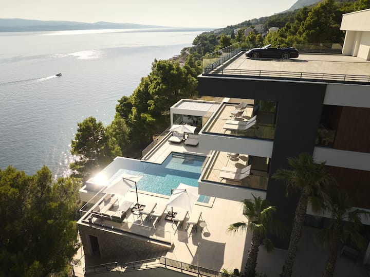 Villa Mirabel Mit Infinity Pool Und Indoor Pool - Mimice