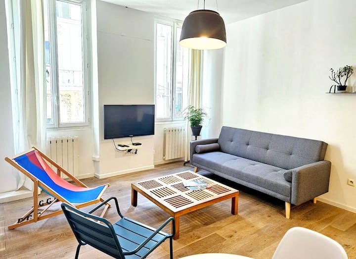 Spacieux Appartement : Tout-équipé, Vieux-port - Marseille