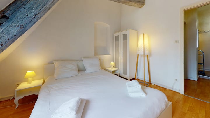 Tel Un Songe Blanc 73m2 2br - Colmar
