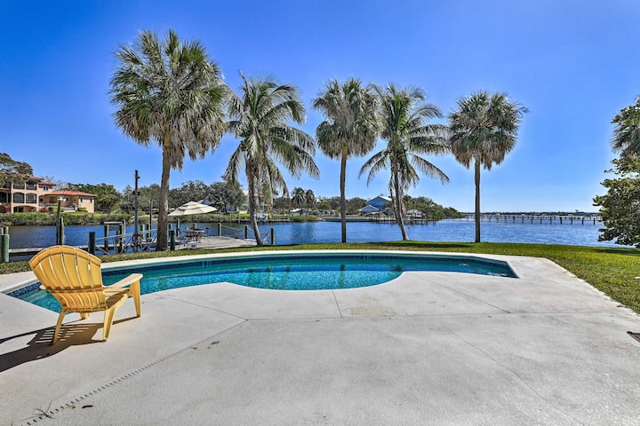 Pool, Dock & Kayaks: Waterfront Palmetto Home - Bradenton, FL
