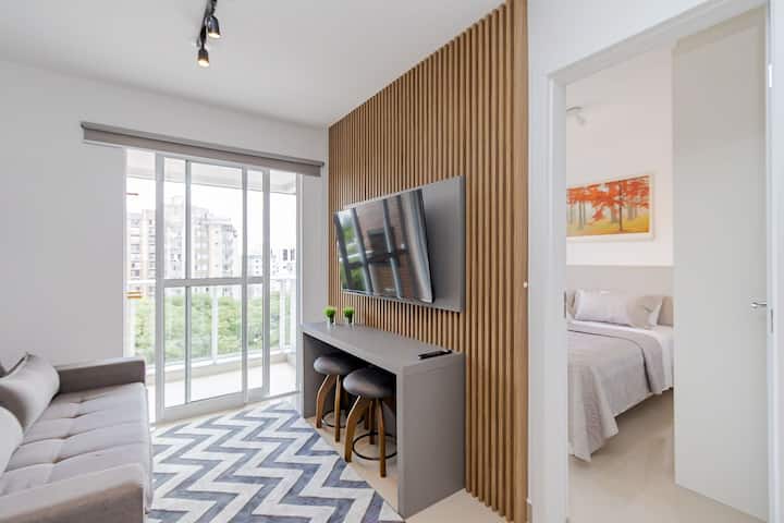 Apto De 1 Quarto Com Sofá-cama Na Sala - Lhp1004 - Curitiba
