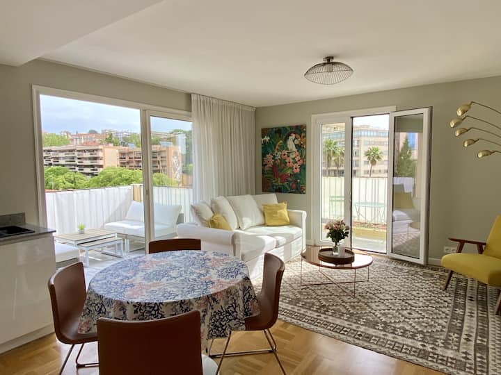 Luxury Apartment With Seaview And 2 Terraces - Cannes