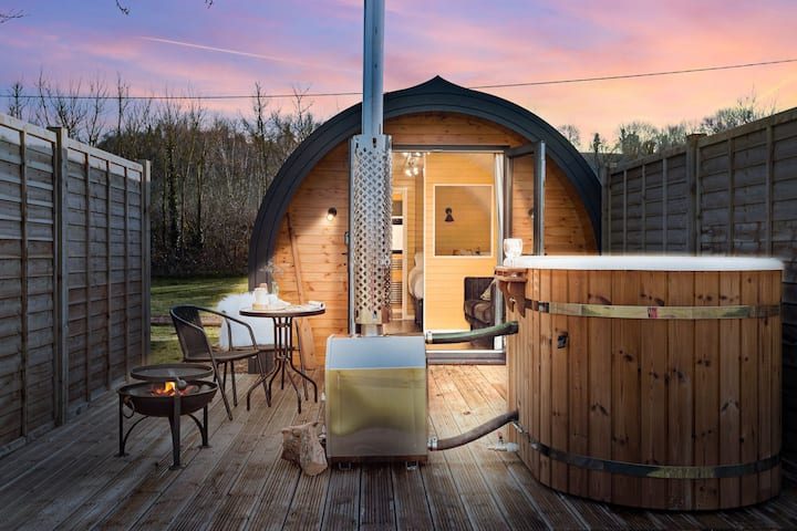 Morgan Sweet Glamping Pod- Free Wi-fi - Somerset, UK
