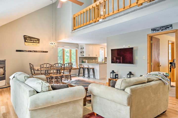 Campton Home W/ Mountain Views Near Trails & Lake - Campton, NH