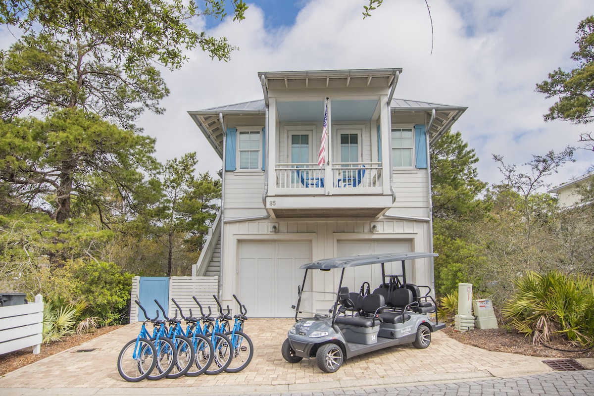 Golf Cart & Bikes! Grill & Pools ~ Lovin' Life 30A - Houses for Rent in ...