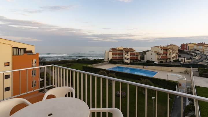 Studio 4 Pers Balcon Vue Mer, Piscine, Parking - Agde