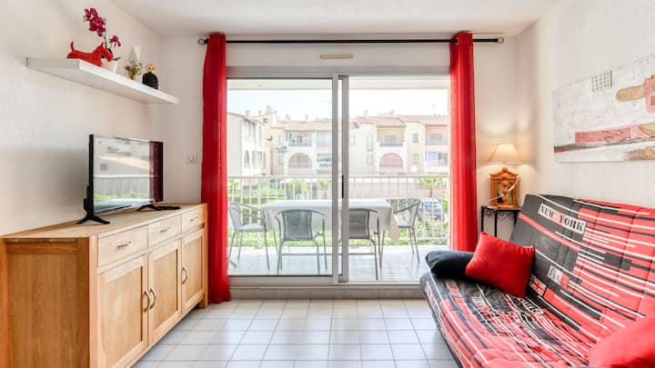 Appt Moderne 4 Pers, Loggia éQuipée, Piscine - Vias