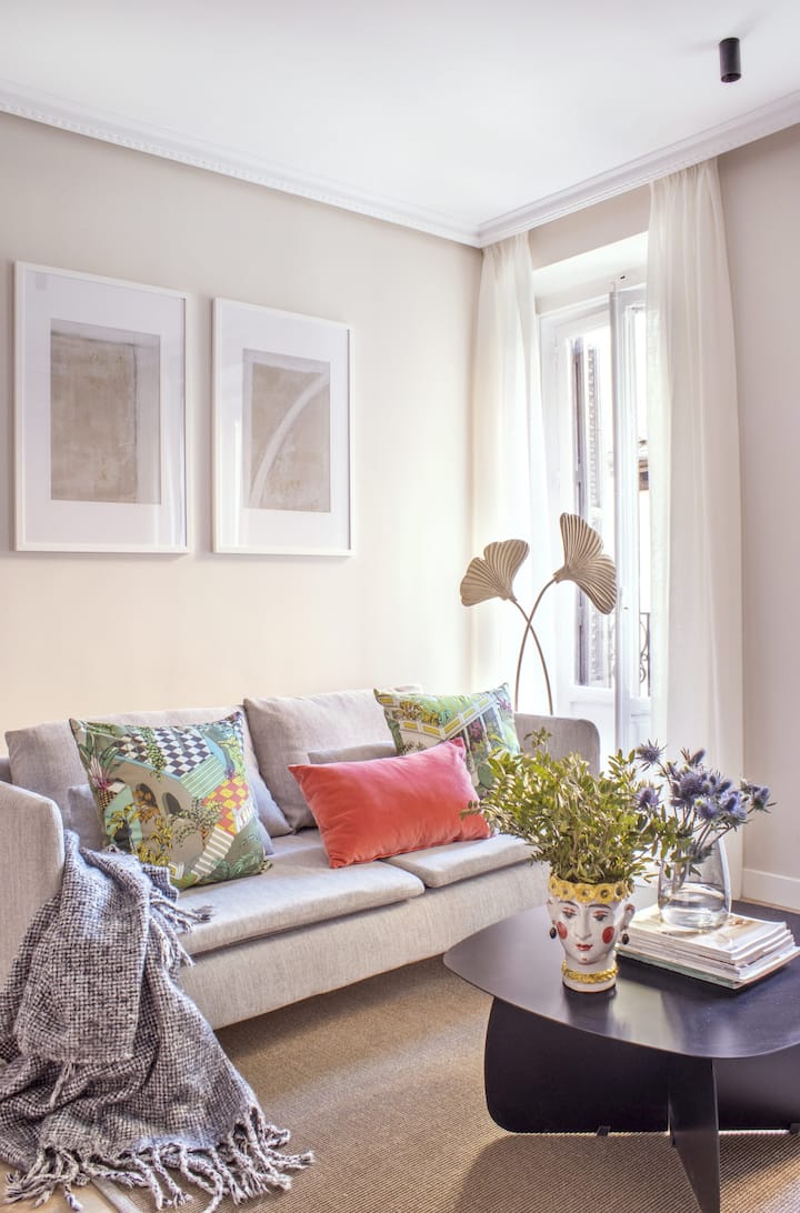 Brigth & Stylish - 2bedrooms 2bathrooms - Malasaña - Madrid