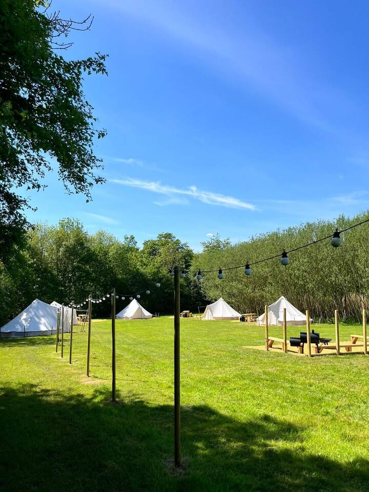 Elmbridge Farm Glamping - Ash Bell Tent - Bromsgrove