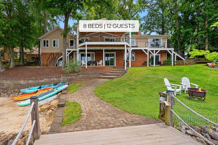 Deckadent Sunset By Socharm | Large Deck & Beach - Denver, NC