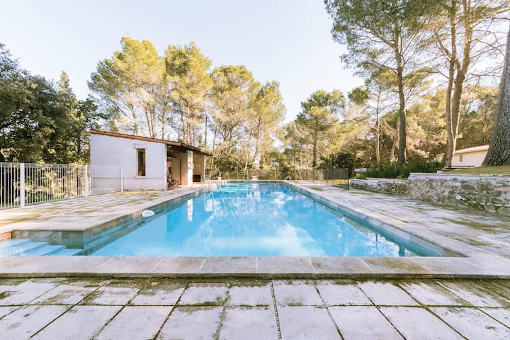 Mas Frederi - Maison Avec Piscine Pour 10 - Fontvieille