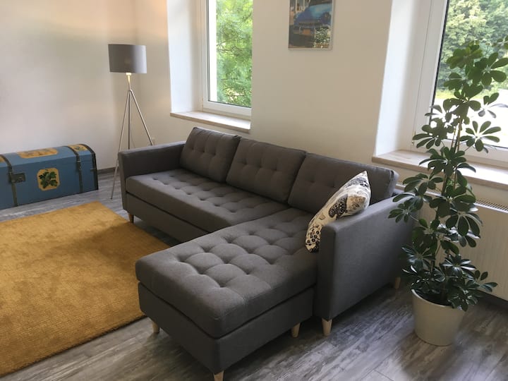 Moderne Ferienwohnung (Der Graue Salon) - Annaberg-Buchholz