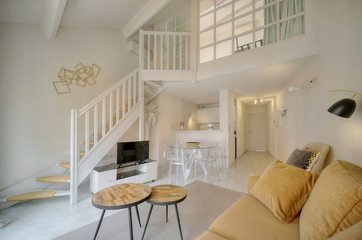 Immogroom - Duplex Avec Clim - 5 Min Des Plages - Cannes