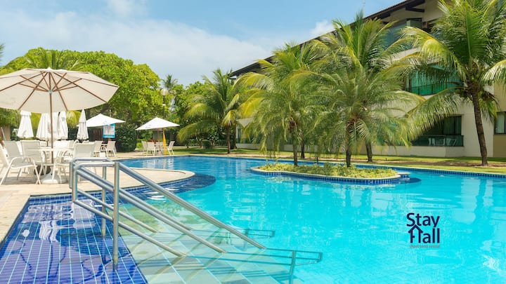 Flat, 2 Bedrooms In Beachfront Resort - Sh057 - Praia dos Carneiros
