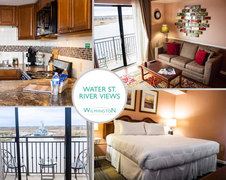 River View With Balcony, Walk Everywhere! - Wilmington, NC