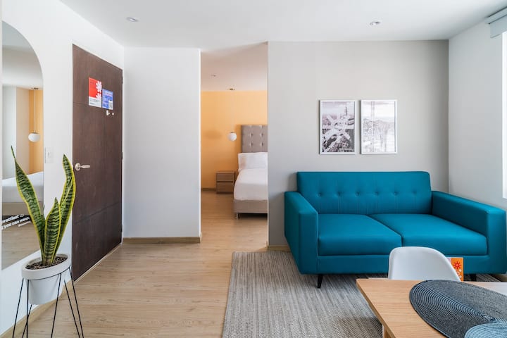 Cozy Apt In Chapinero Alto + Laundry Room - Bogota