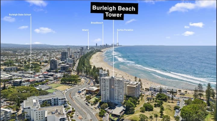 2 Bedroom Ocean View - Heart Of Burleigh! - Tweed Heads
