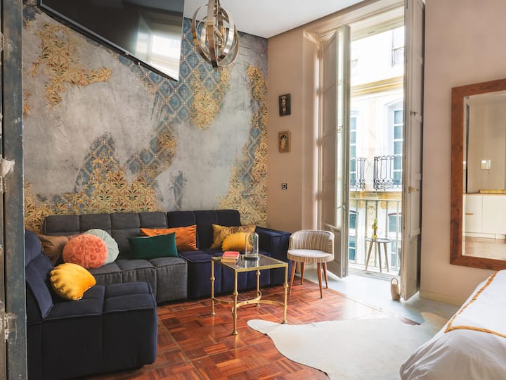 Appartement Avec De Beaux Balcons à Côté De La Plaza De La Constitución - Málaga