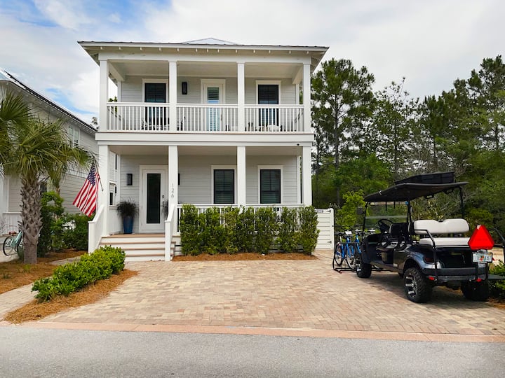 Golf Cart-4 Bikes-2 Porches-30a-time Out - Santa Rosa Beach, FL
