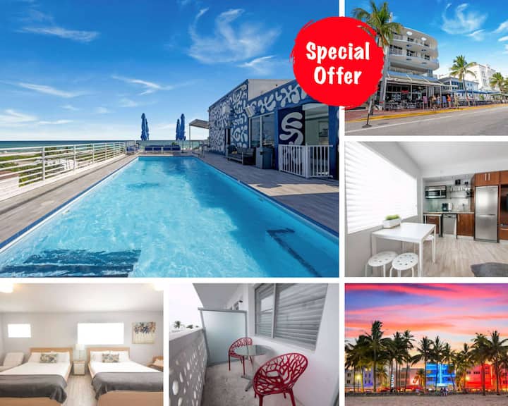 Ocean Drive Studio Roof Top Pool And Bar - Miami Beach, FL