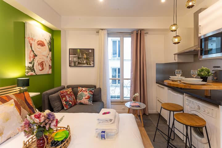 Intimate Studio 1br/2p Centre Of Paris - Paris