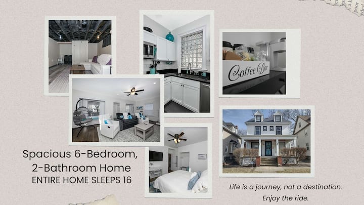 The Turquoise Oasis: A Serene 6br Near Cleveland C - Cleveland Heights, OH