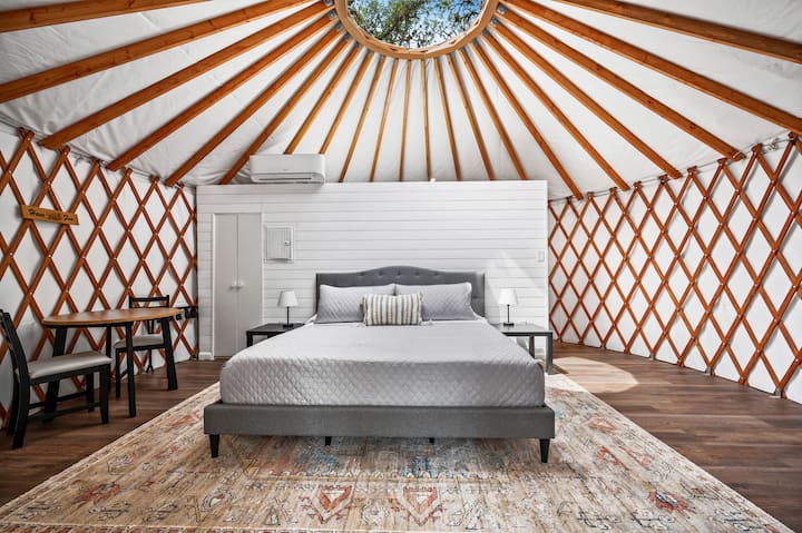 Ot 3515e Texas Yurt Haus 5 Yurts! - New Braunfels, TX