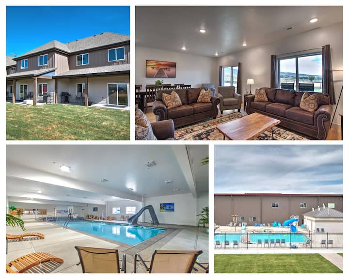 Townhome 47 At Waterdance, 3b/4ba, In/out Pools - Bear Lake