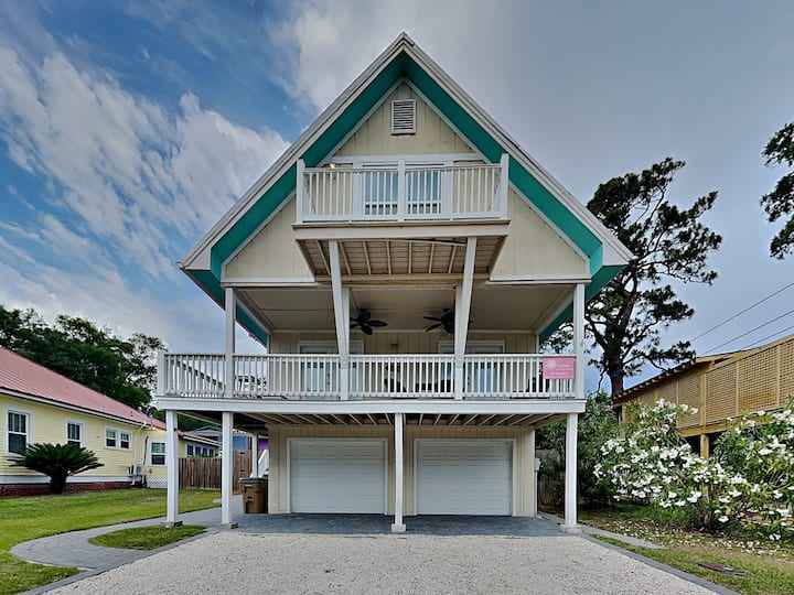 Sandys Beach House | Pet Friendly, Close To Beach! - Tybee Island
