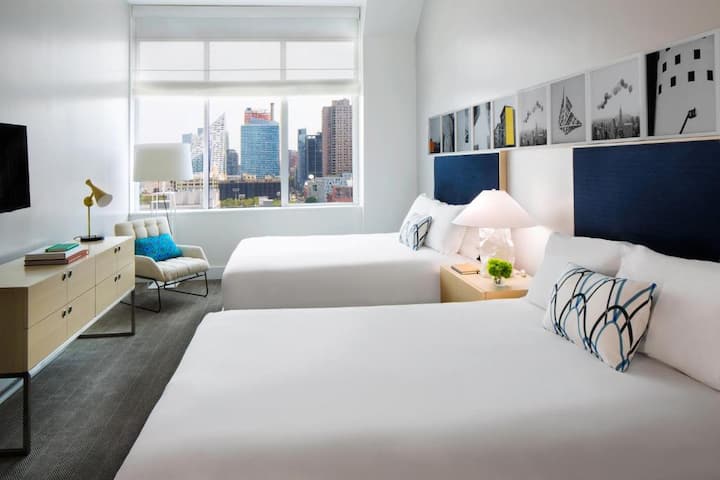 Two Queen Deluxe Room At Ink 48 Hotel! - Manhattan, NY