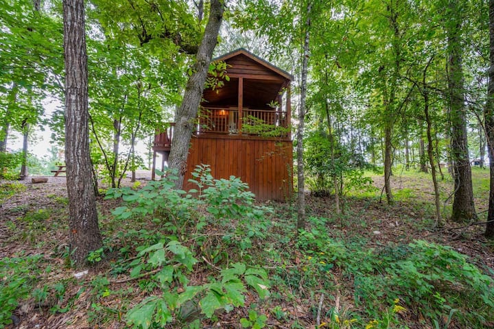 Oakleaf: Sleep 5, Tiny Cabin, Pets, Near Park/lake - 브로큰 바우