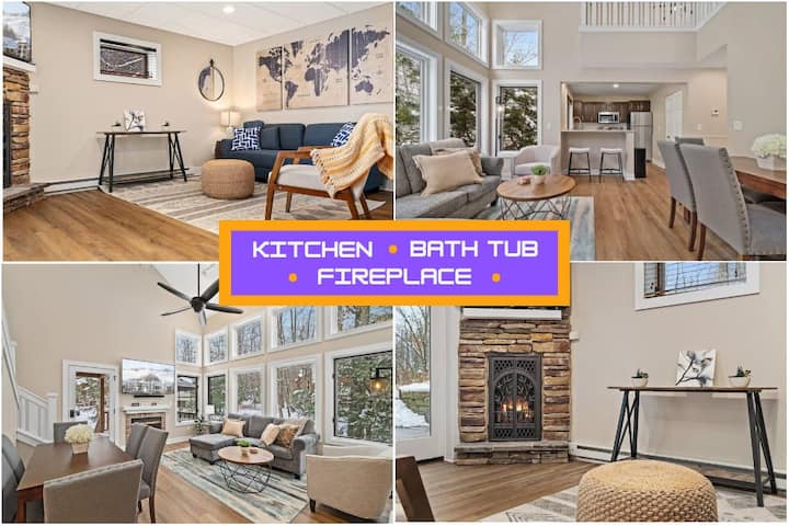 Winter Specials! 5br Th Waterpark! Steps To Lifts - Boyne City, MI