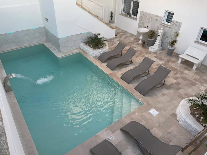 App. Arlena 6 Posti, 2 Camere, Wifi Free, Piscina - Ugento