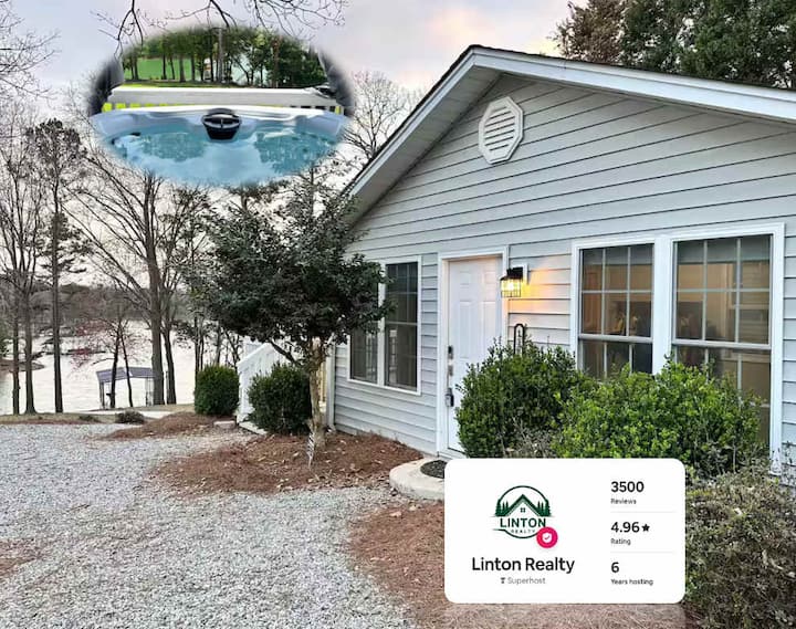 Wilderness - Lake, Dock, Hot Tub, Pet Friendly - Sadlers Creek State Park, Anderson