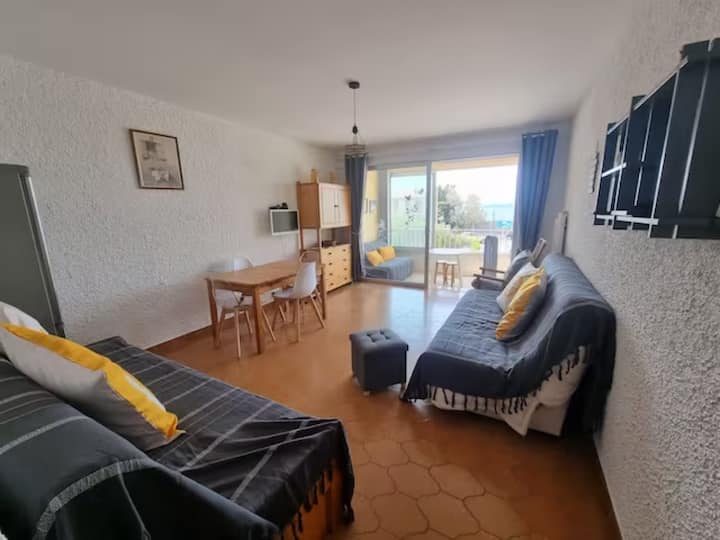 Studio De 30m² Avec Jolie Vue Sur La Mer - Six-Fours-les-Plages
