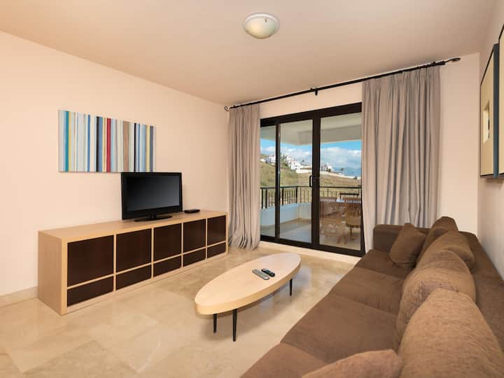 Appartement De 2 Chambres Avec Vue Latérale Mer - Torrox