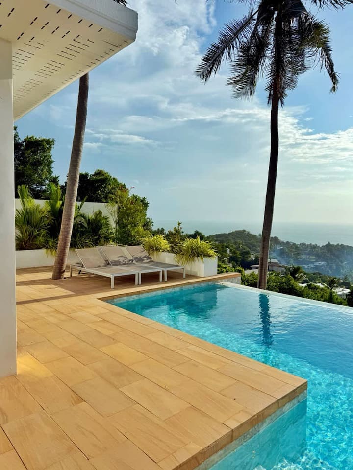 Blue Bay Villa, Paradise Seaview & Luxury - Ko Pha-ngan