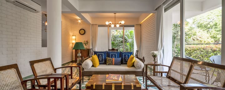 El Tesoro Apt | Bright & Cozy Siolim Escape - Goa