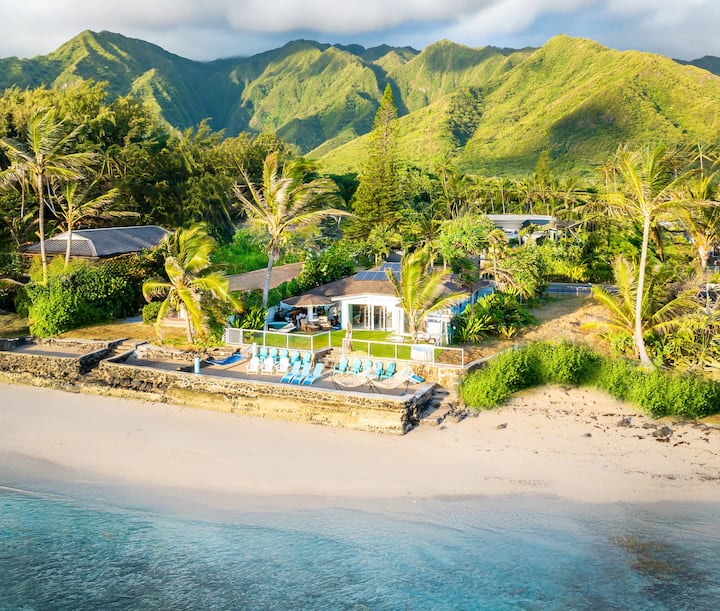 Only Estate W/privatebeach|3spas|thtr|jurassicpark - Laie, HI
