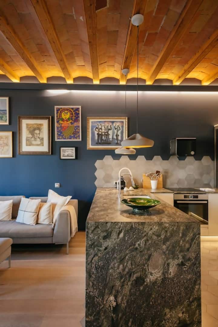 Fully Equipped Upscale Loft (Weekly Cleaning Incl) - Barcelona