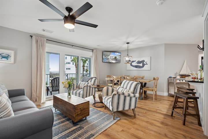 Villaportofino- Completely Renovated - Beach View! - Seagrove Beach, FL