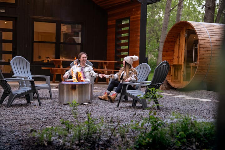 Incredible Cabin W/ Sauna!  Fireplace, Spa Shower - Crosby, MN