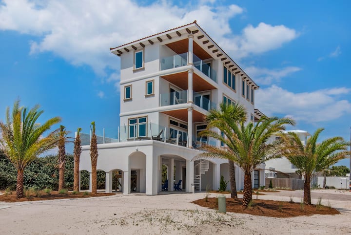Tuscan Sun | Sleeps 18 W/ Pool + Game Room - Pensacola Beach, FL